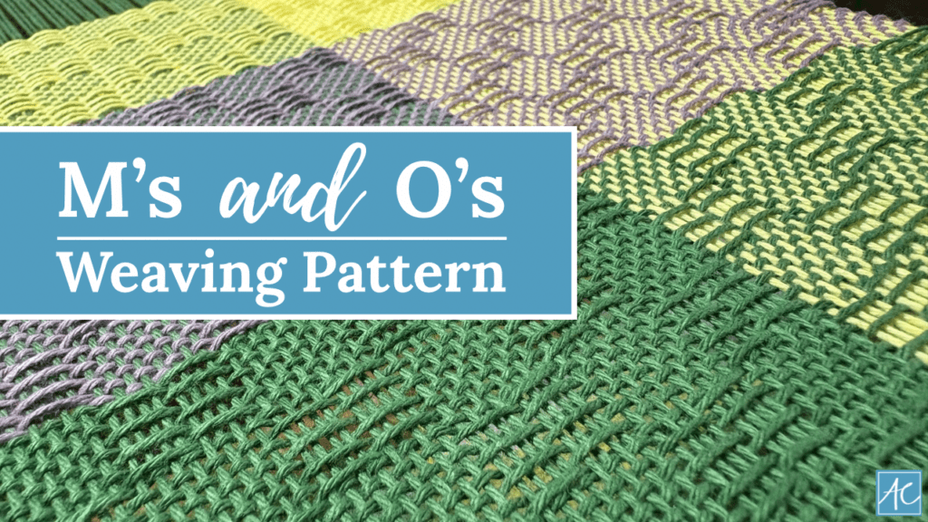 M's & O's Weaving Pattern - Acton Creative