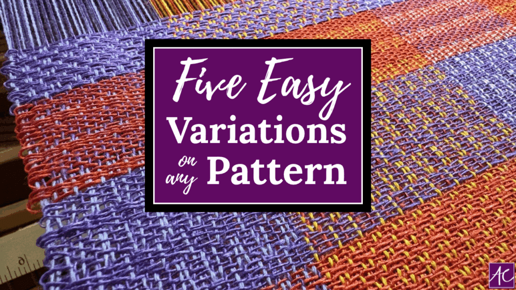 5 Easy Variations on any Pattern - Acton Creative